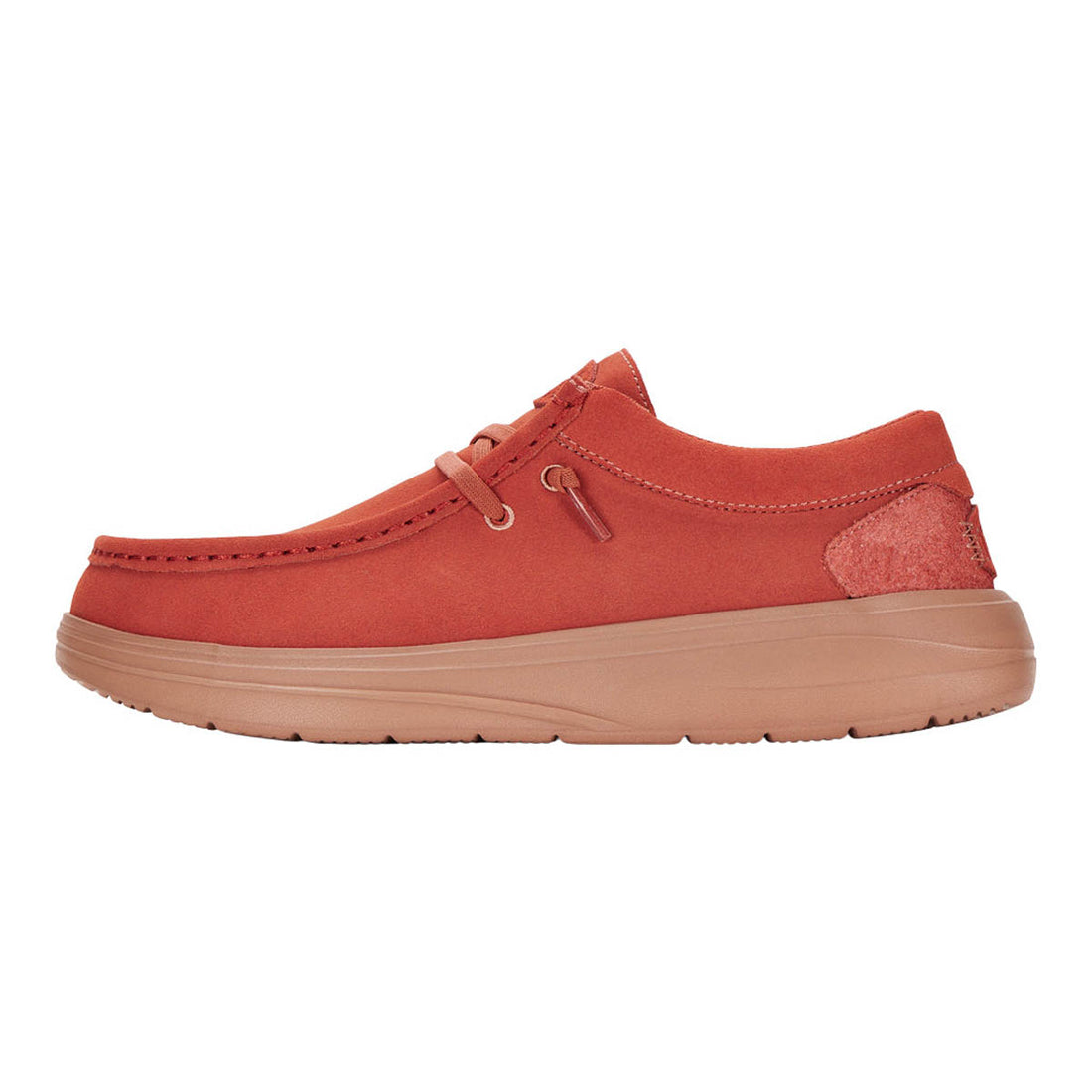Wally Comf Suede Red – HEYDUDE Shoes New Zealand